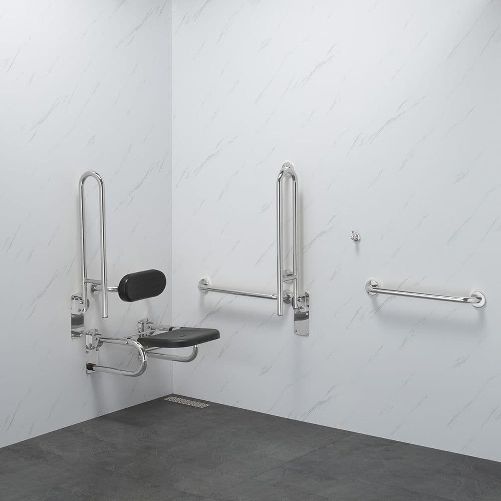 DTUK7019 CLASSIC DOC M / DDA DISABLED SHOWER PACK - BLACK