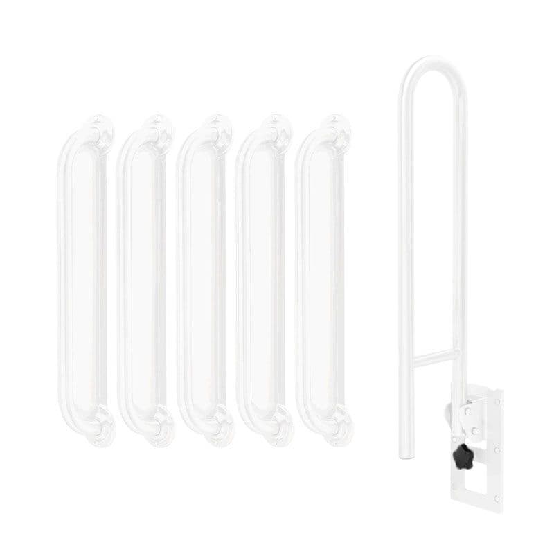 DTUK551 Ligature Resistant Disabled Toilet Grab Rail Kit with Removable ...