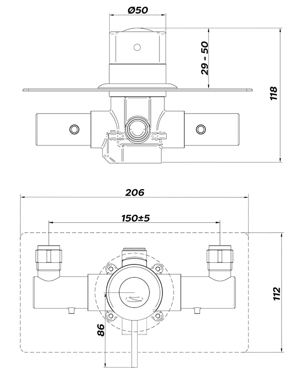 DTUK7035 Modern DOC M / DDA Disabled Shower Pack & Adjustable Shower ...