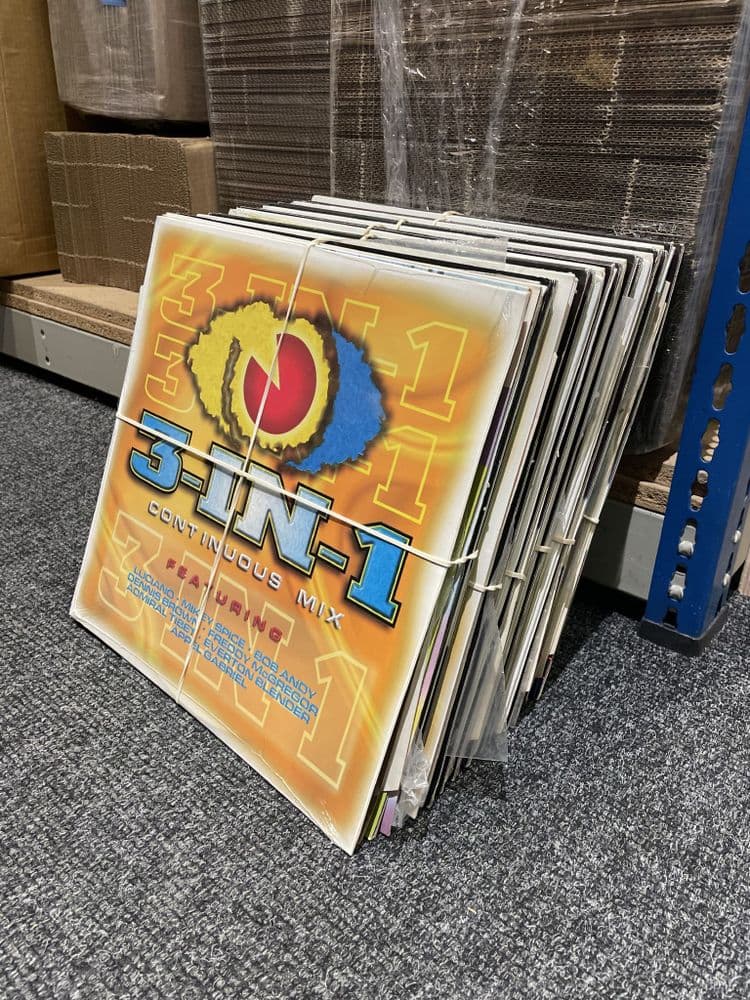 10 ASSORTED REGGAE VINYL LP s