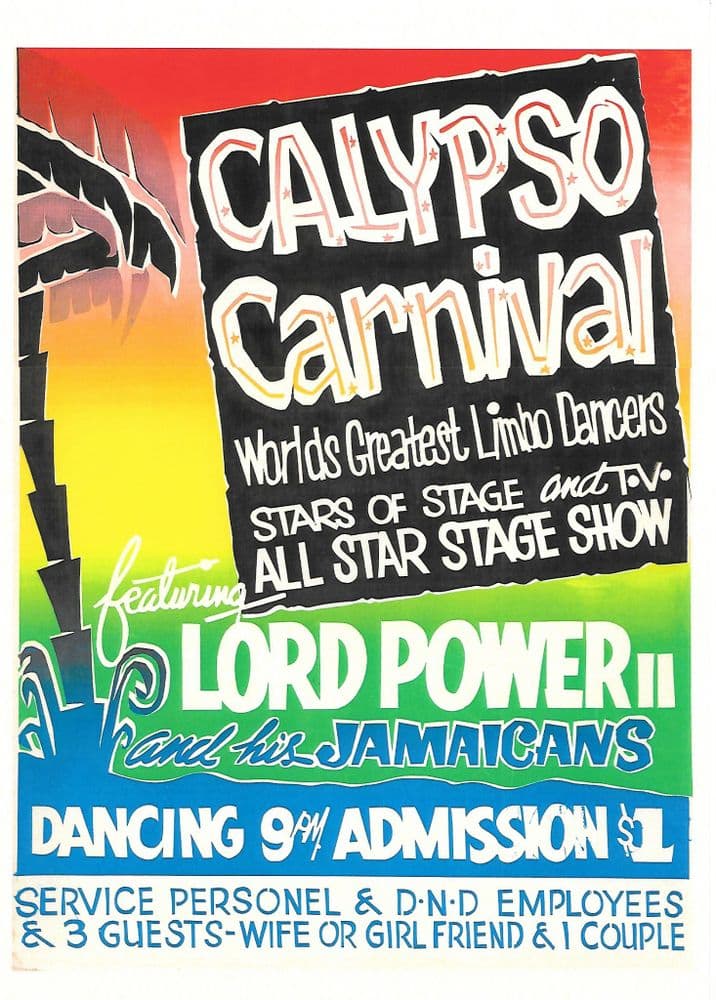 Calypso Carnival - Poster