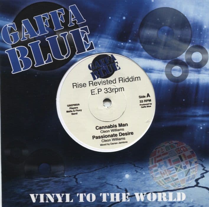 Cleon Williams - Cannabis Man / Passionate Desire Gaffa Blue 7"EP