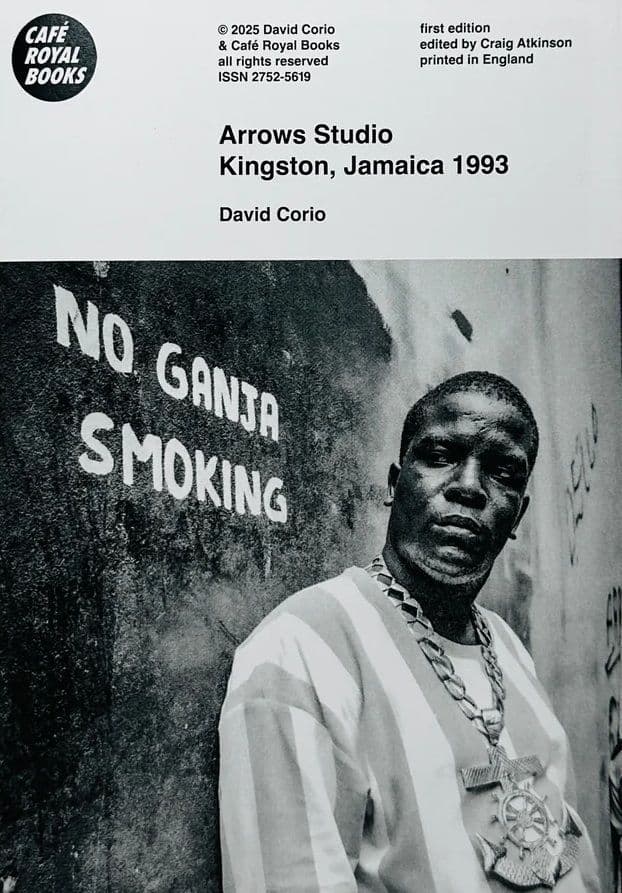 David Corio - Arrows Studio Kingston Jamaica 1993 - Book