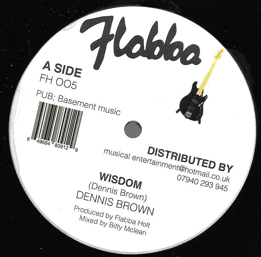 Dennis Brown - Wisdom / Wisdom Remix / Flabba All Stars - Knowledge Dub ...