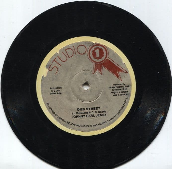 Johnny Earl & Jenny - Dub Street /Version Studio One JA 7"