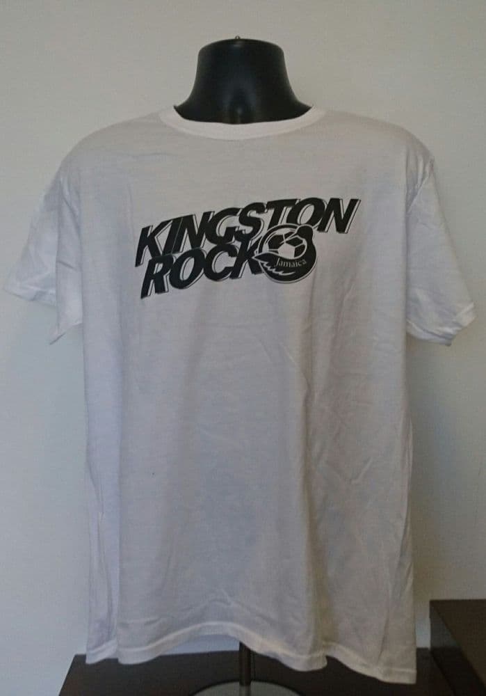 Kingston Rock T-Shirt -White - Various Sizes