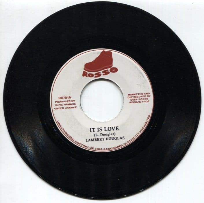 Lambert Douglas - It Is Love / version Rosso 7"