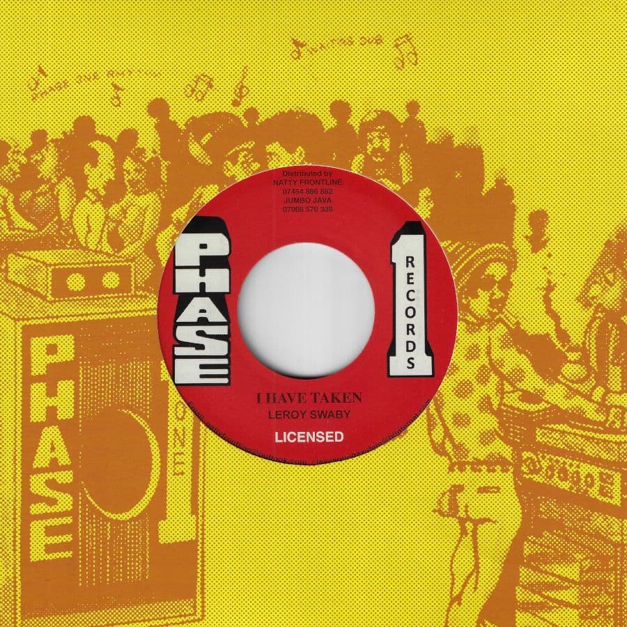 Leroy Swaby Errol Davis - Part I Have Taken / Dub Phase One 7"