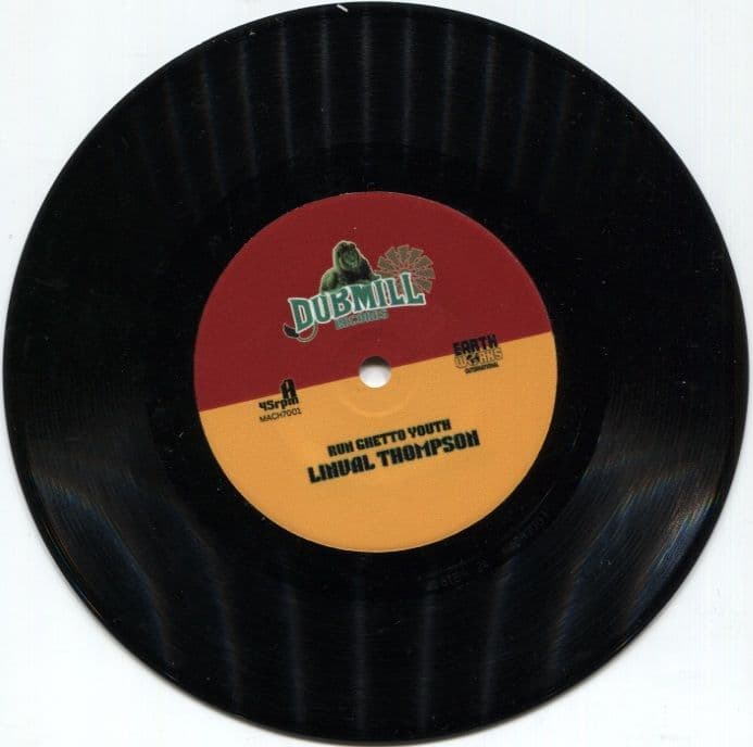 Linval Thompson - Run Ghetto Youth / The Dubmill -Dub Dubmill Records 7"