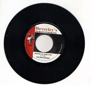 Melodians - Rivers Of Babylon / Sweet Sensation Beverleys UK 7"