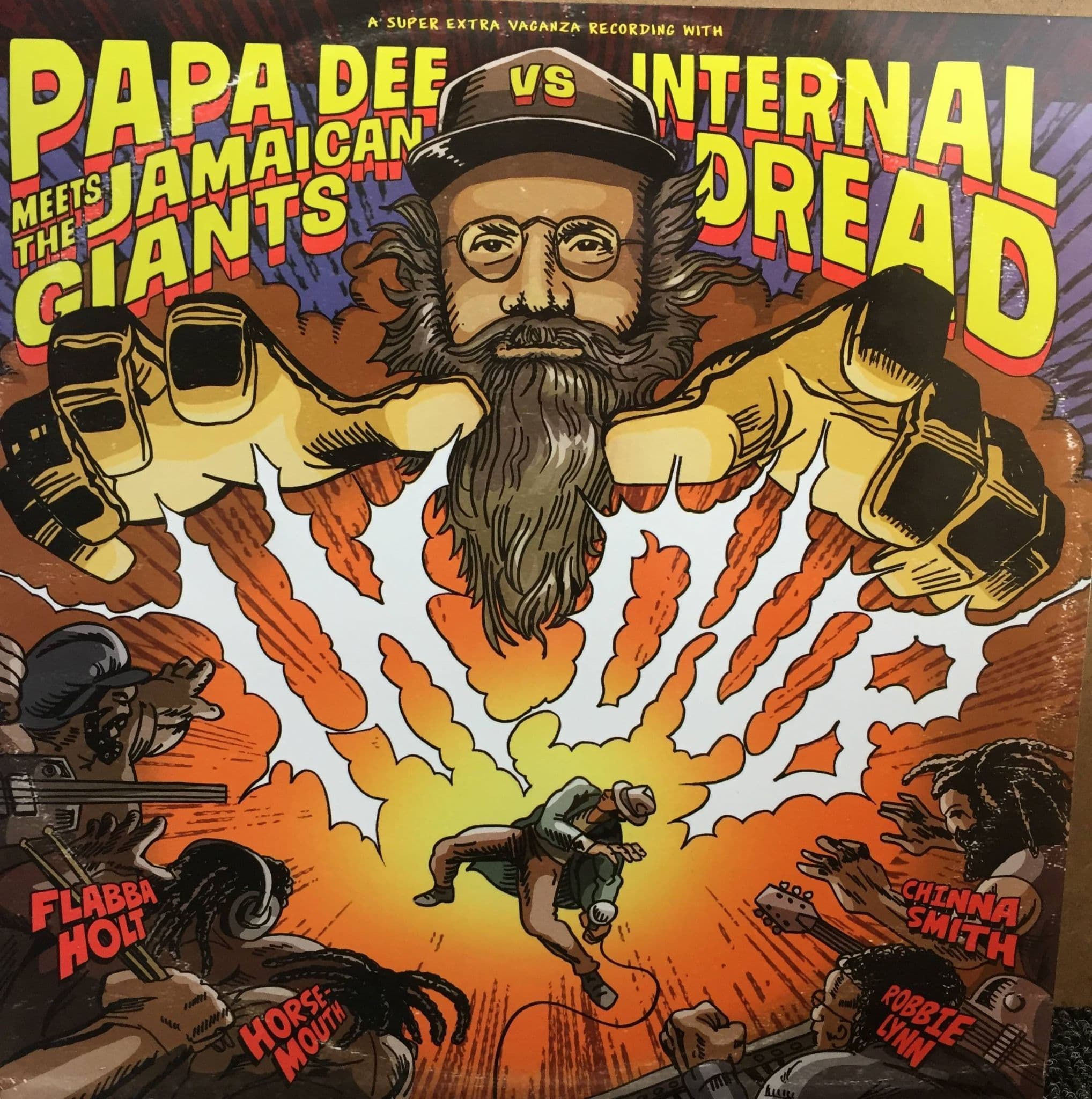 Papa Dee - Meets The Jamaican Giants vs Internal Dread In Dub Black ...