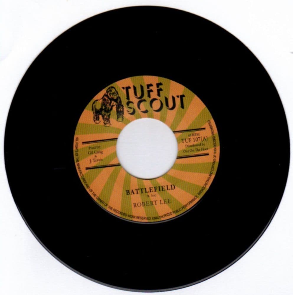 Praise His Name riddim - Robert Lee - Battlefield / dub Tuff Scout UK 7"