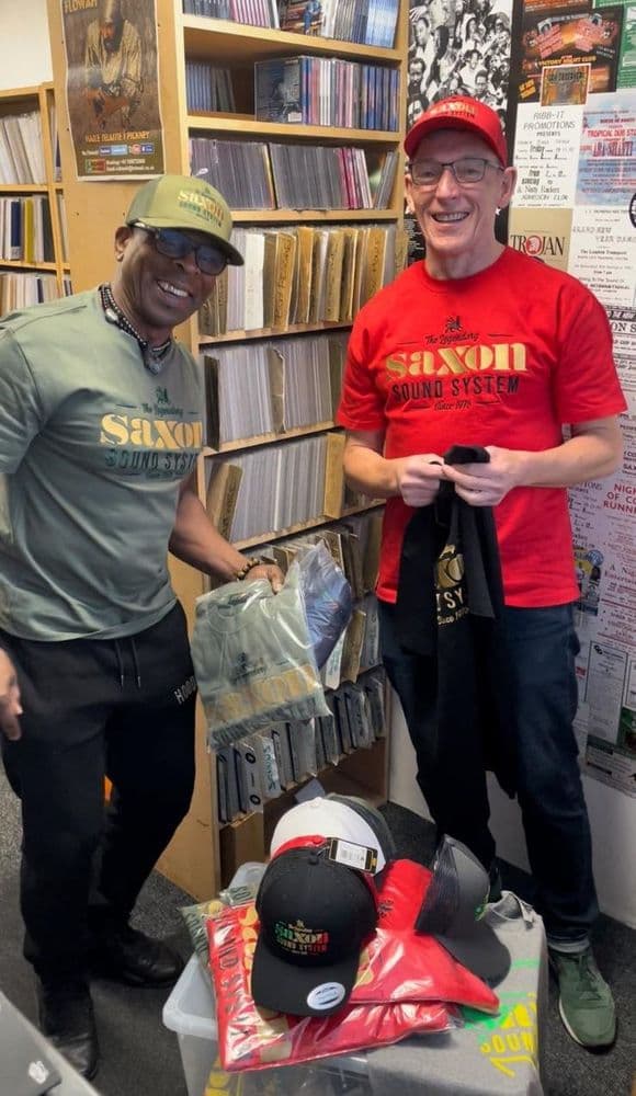 PREMIUM QUALITY Saxon Sound System Embroidered T-Shirt - Various Colours