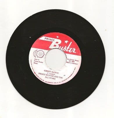 Prince Buster & The All Stars - Ghost Dance / Madness Prince Buster JA 7"