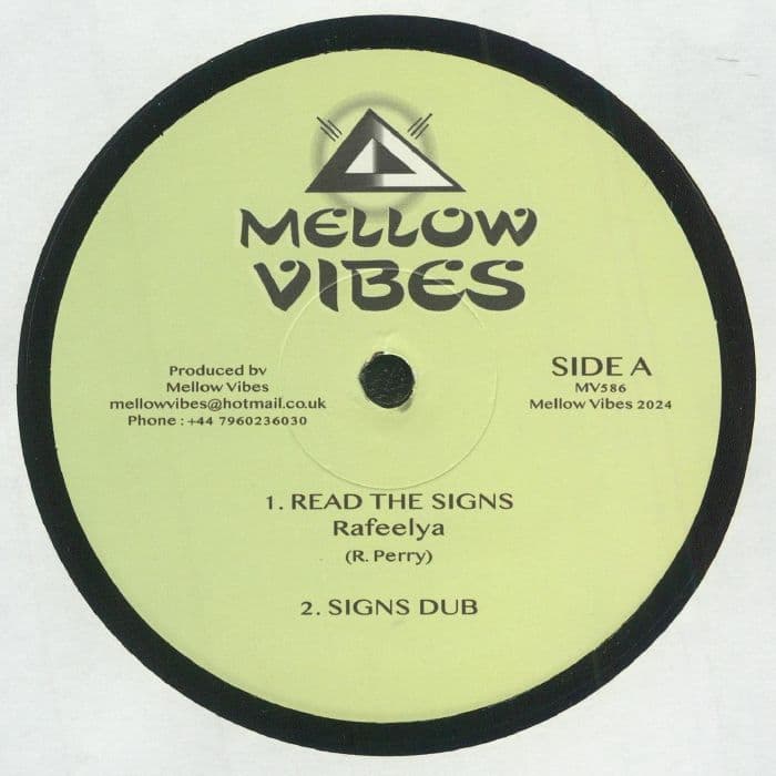 Rafeelya - Read The Signs / Signs Dub / Violinist Melody / Dub Mellow ...