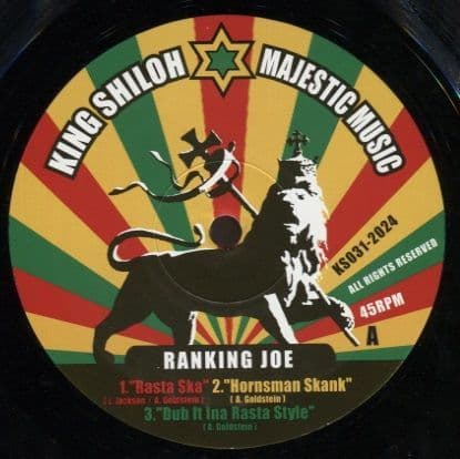 Ranking Joe - Rasta Ska / Hornsman Skank / Dub It Ina Rasta Style King ...
