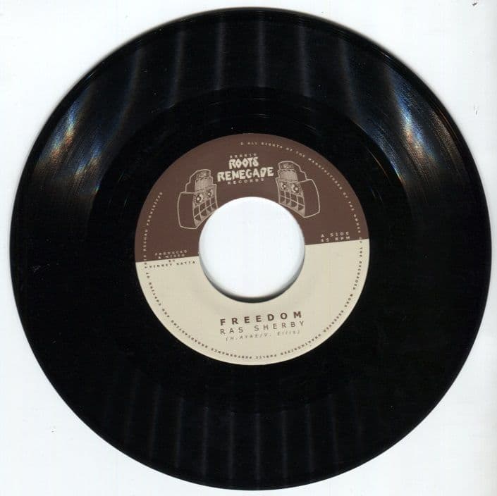 Ras Sherby - Freedom / dub Roots Renegade 7"
