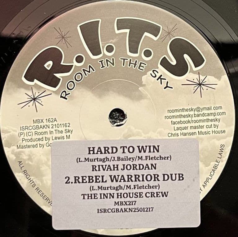 Rivah Jordan - Hard To Win / J Nile - Reggae Vibes Room In The Sky 10"
