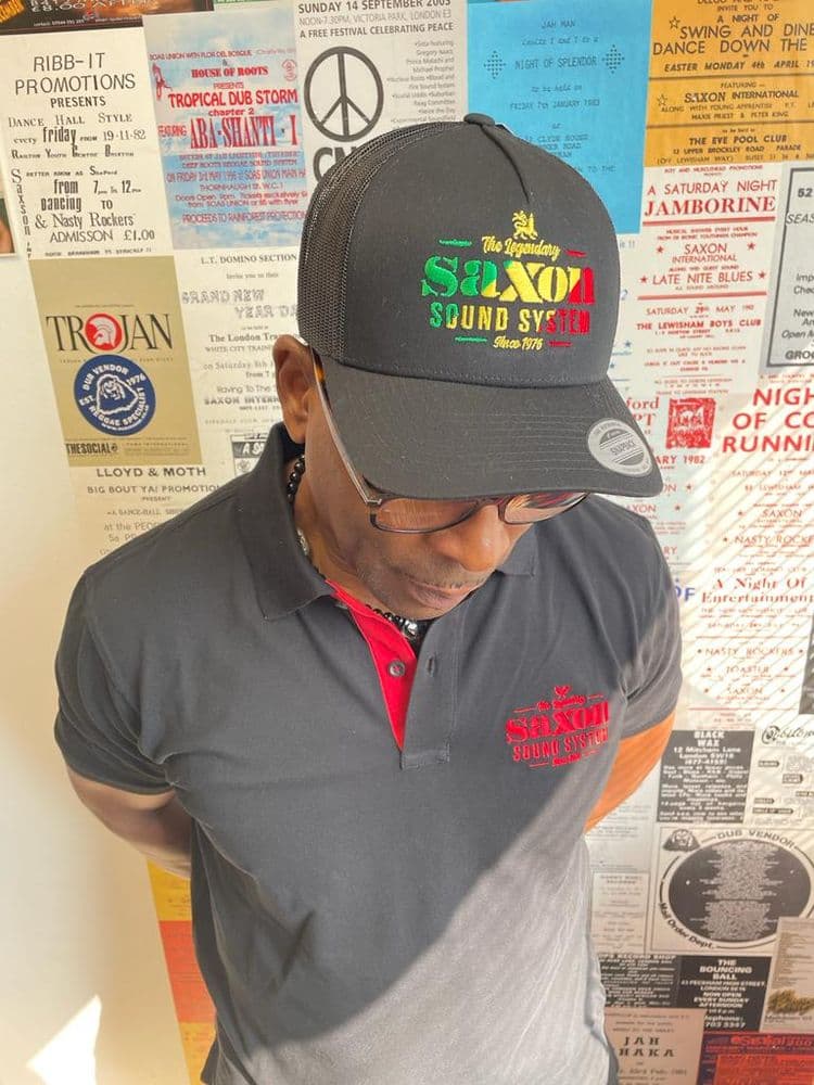 Saxon Sound System Embroidered Cap