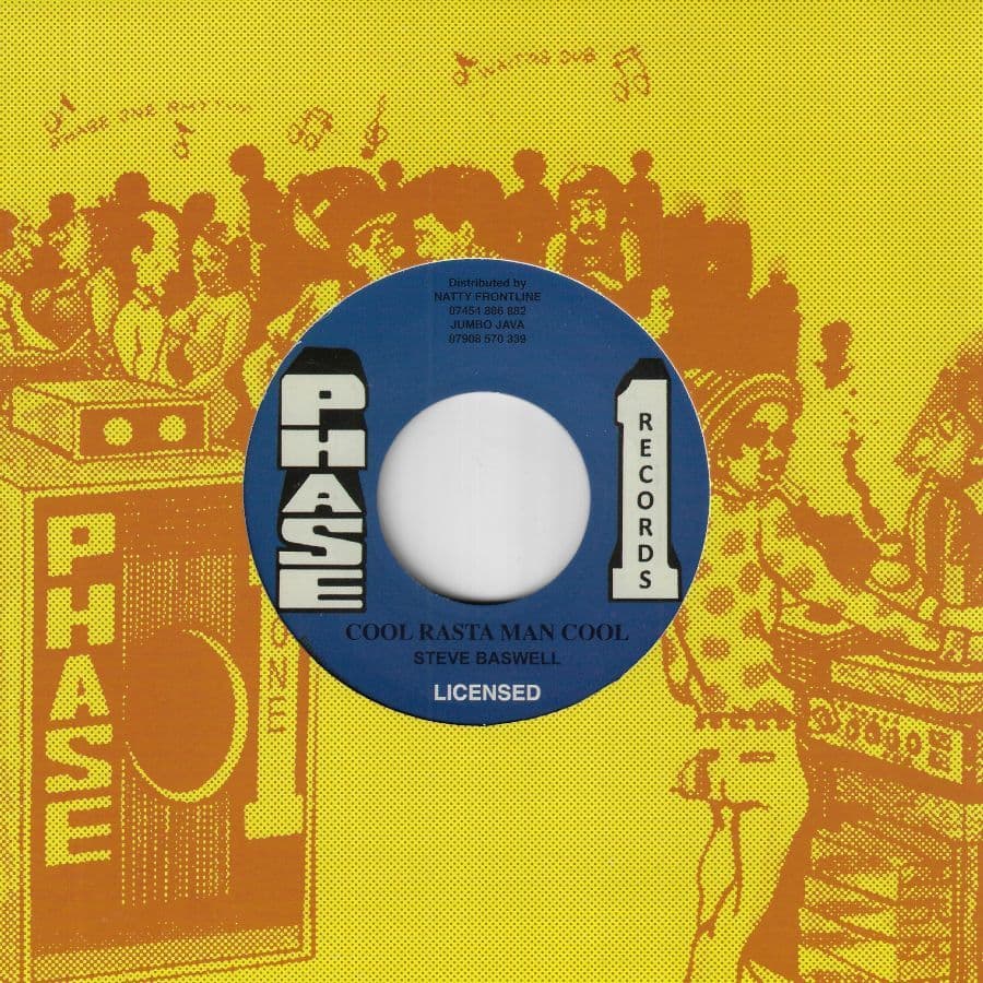 Steve Baswell - Cool Rasta / Dub Phase One 7"