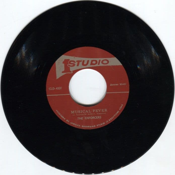 The Enforcers - Musical Fever / Ed Nangle - Good Girl Studio One 7"