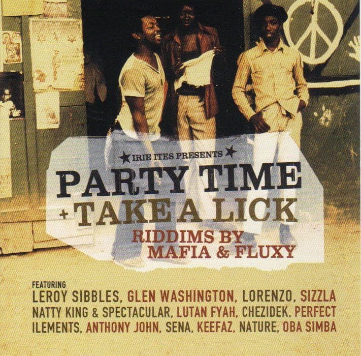 Various - Irie Ites Presents Party Time Take A Lick Riddims Irie Ites CD