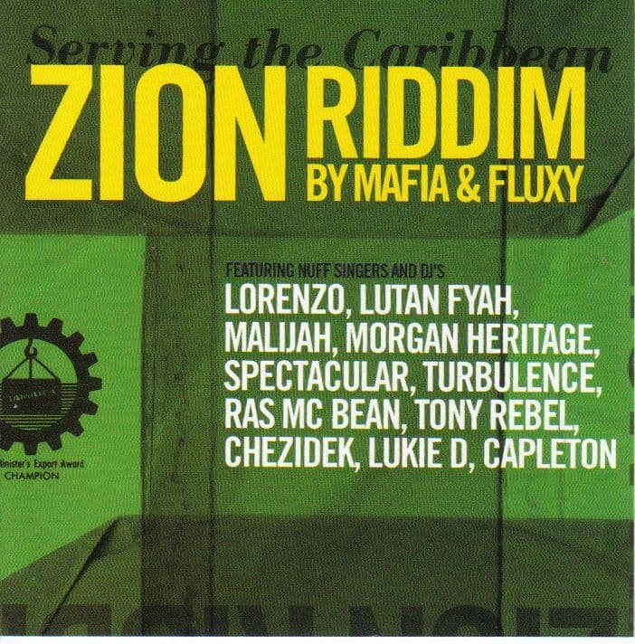 Various - Zion Riddim Irie Ites CD