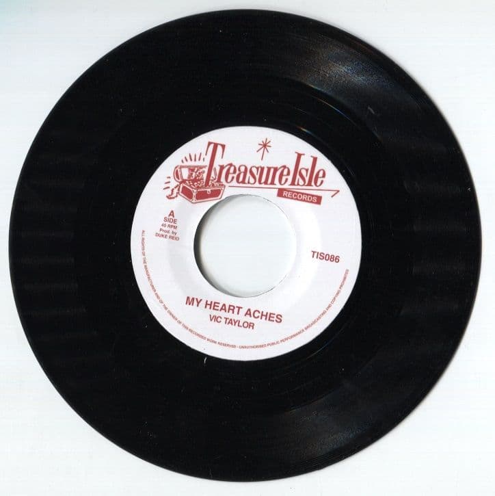 Vic Taylor - My Heartaches / Tommy & Roy - Rocking Soul Treasure Isle 7"