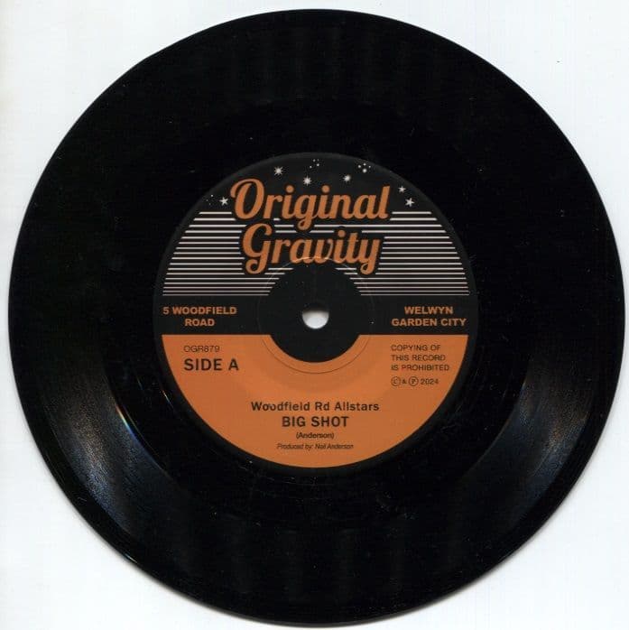Woodfield Rd Allstars - Big Shot / Soul Shakedown Original Gravity 7"