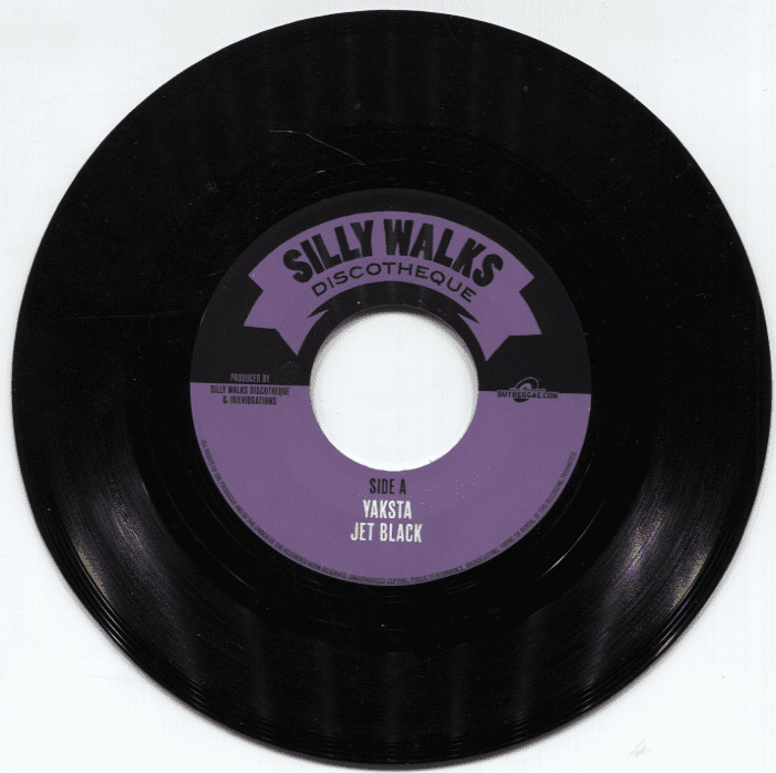 Yaksta - Jet Black / Eesah - Life Nice Silly Walks 7"