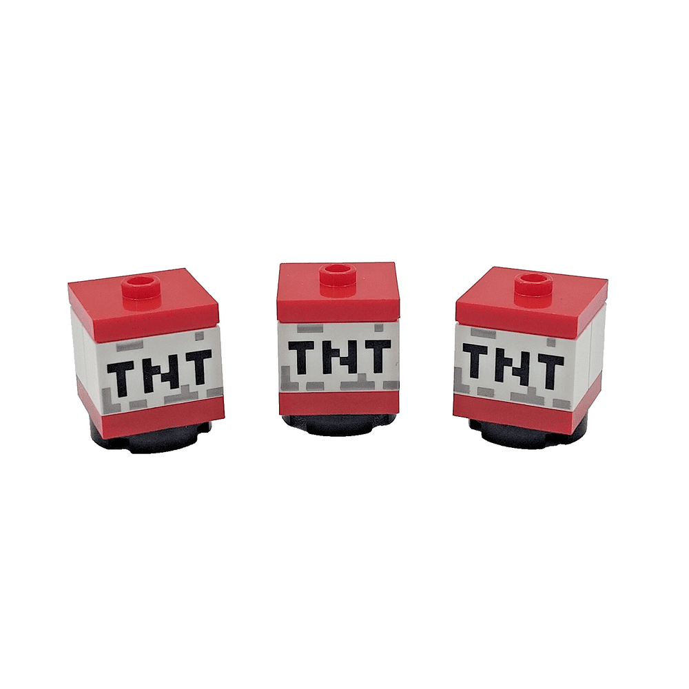 LEGO 3x Minecraft Accessories TNT Bombs Explosives