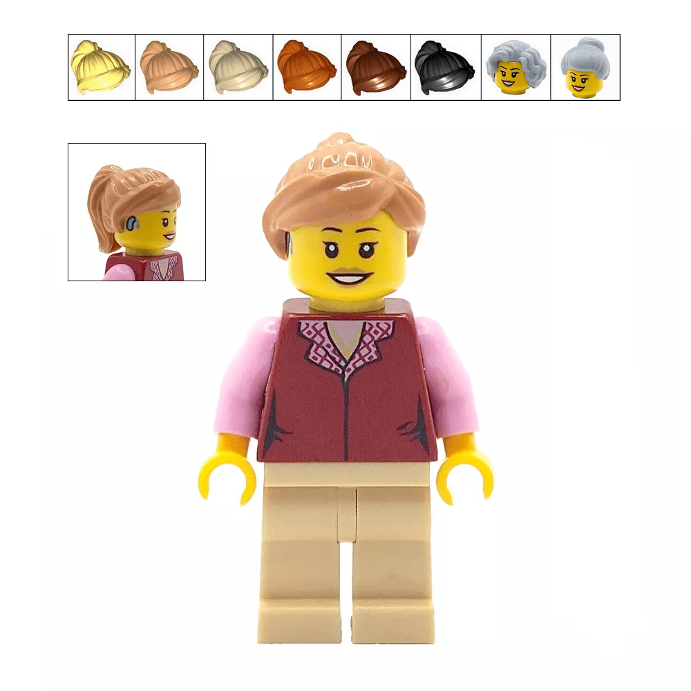 LEGO Hearing Impaired Deaf Woman Female & Hearing Aid Minifigure Gift ...