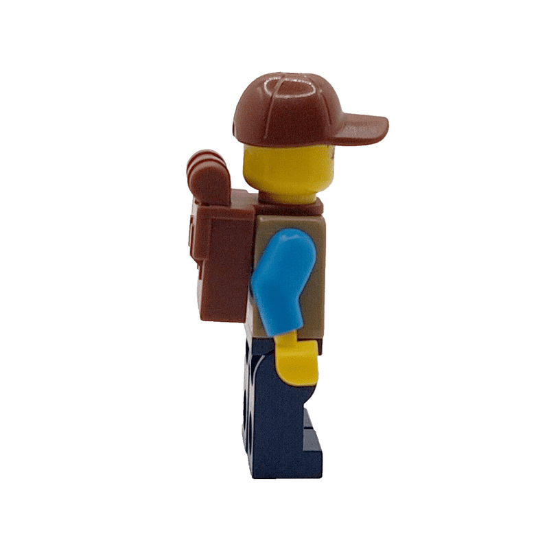 LEGO Male Hiker Rambler Cake Topper Decoration Mountain Hill Walker ...