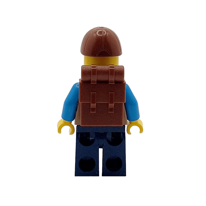 LEGO Male Hiker Rambler Cake Topper Decoration Mountain Hill Walker ...
