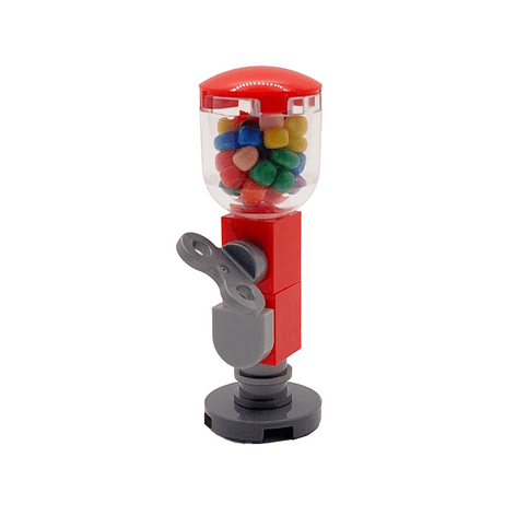 LEGO Minifigure Gumball Bubblegum Vending Machine Candy Sweets Furniture 1