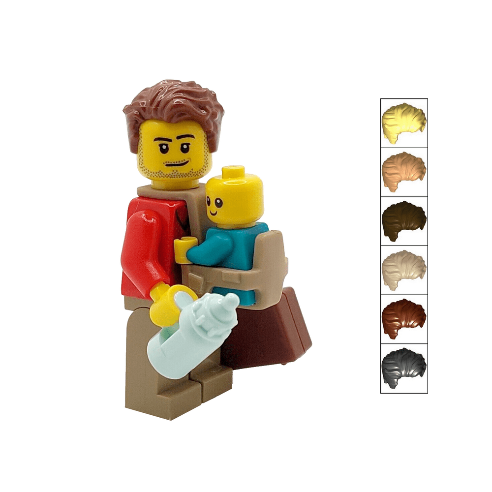 LEGO New Dad Father & Baby Gift In Carrier With Bottle And Bag ...