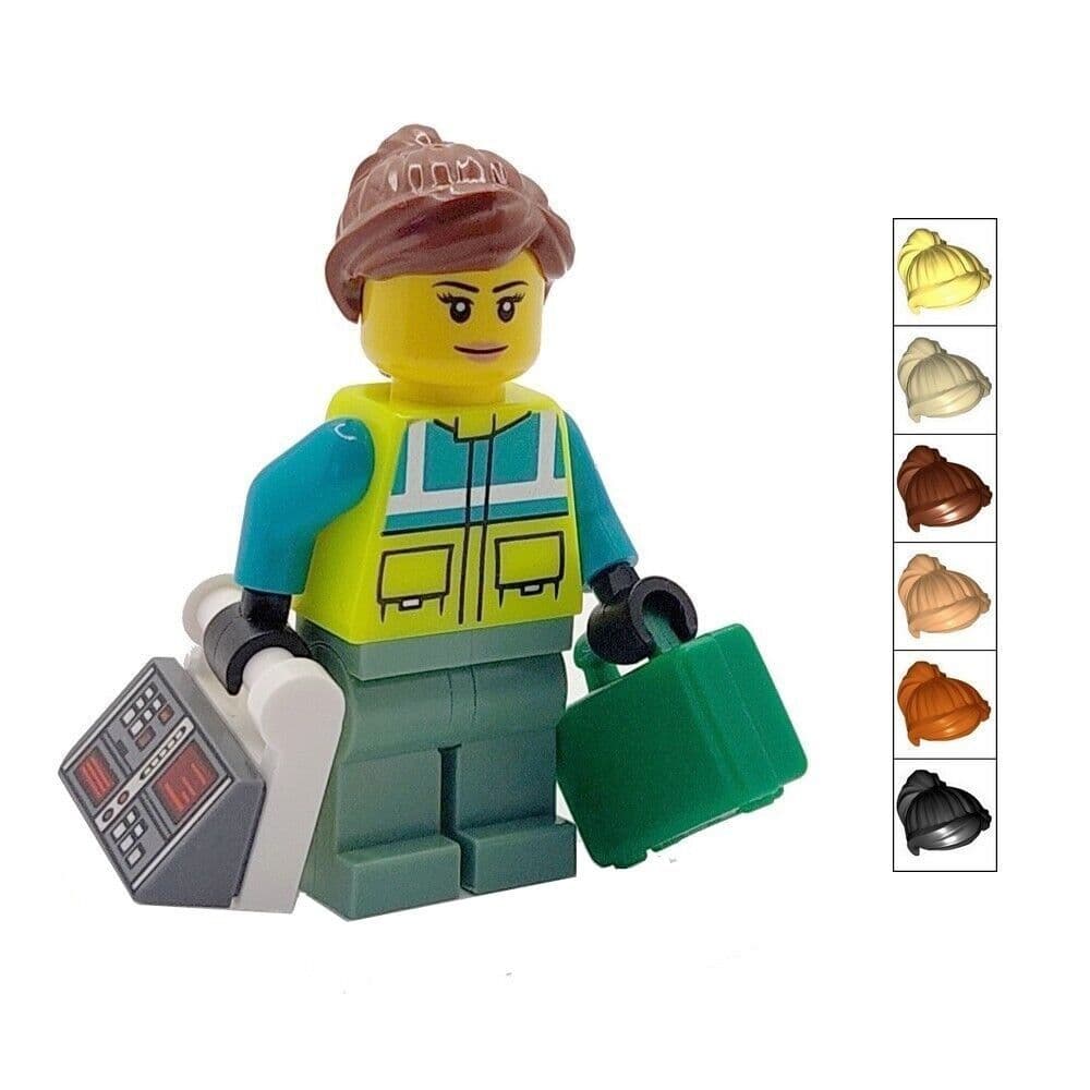 LEGO Paramedic Cake Topper Decoration Made With LEGO Bricks Female ...