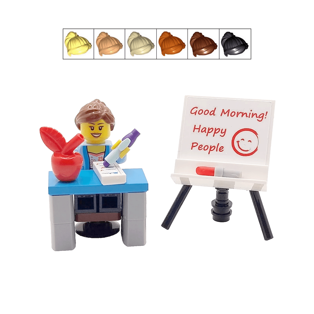 LEGO School Teacher Gift Female College Lecturer Minifigure Set Mothers Day