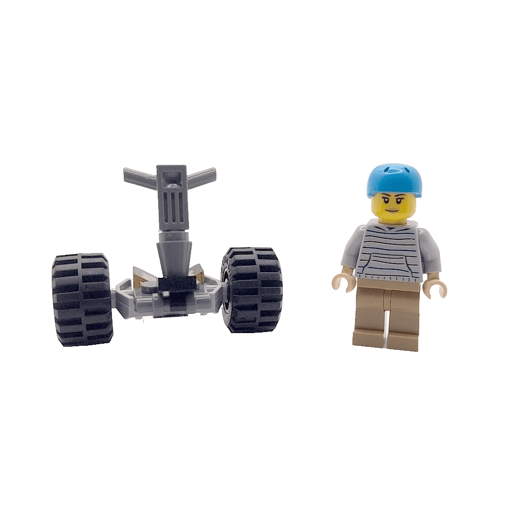 LEGO Segway HT PT Hover Scooter & Female Minifigure Self Balancing ...