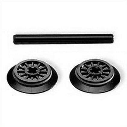 LEGO Train 2x Wheels With Friction Band & Technics Axle Parts 55423c01 ...