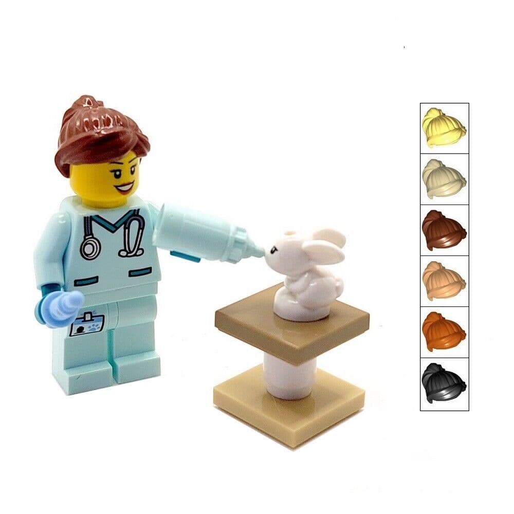 LEGO Vet Cake Topper Decoration Made With LEGO Bricks Veterinarian ...