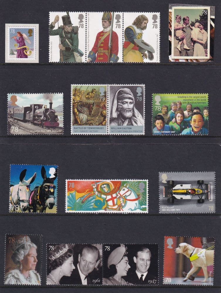78p 25 off GB Postage Stamp mixed designs