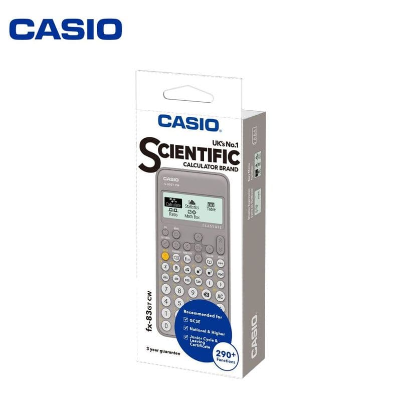 Casio fx--83GT CW Scientific Calculator - Grey