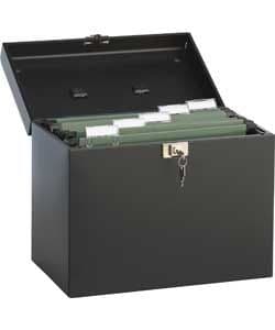 Cathedral Metal File Box A4 - black