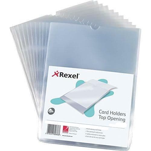 Rexel A5 Card Holder Top Opening - Single