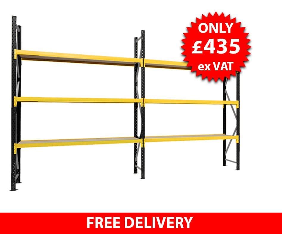 10 Foot Container racking - 1 sided