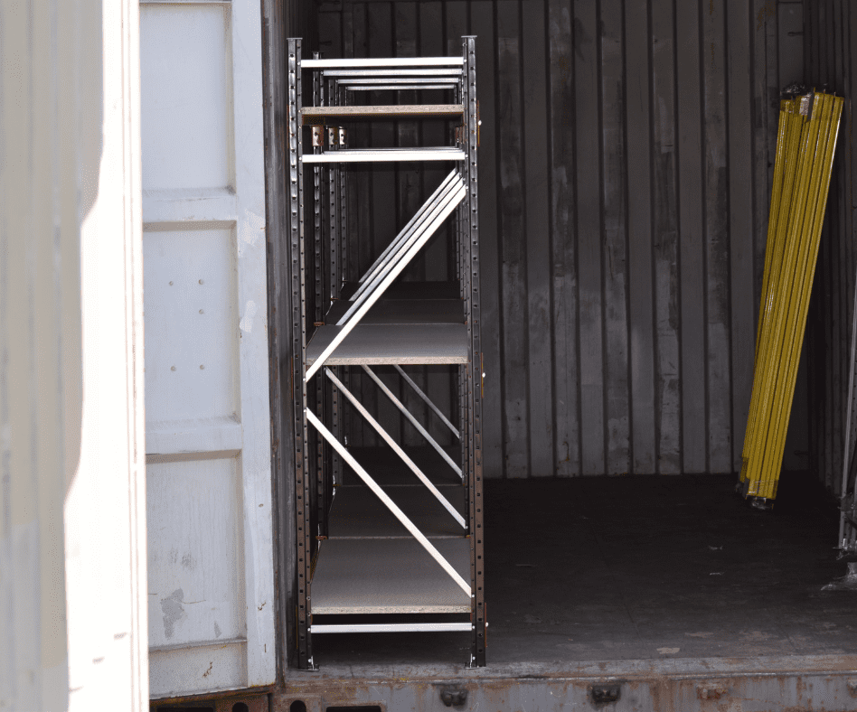 10 Foot Container racking - 1 sided