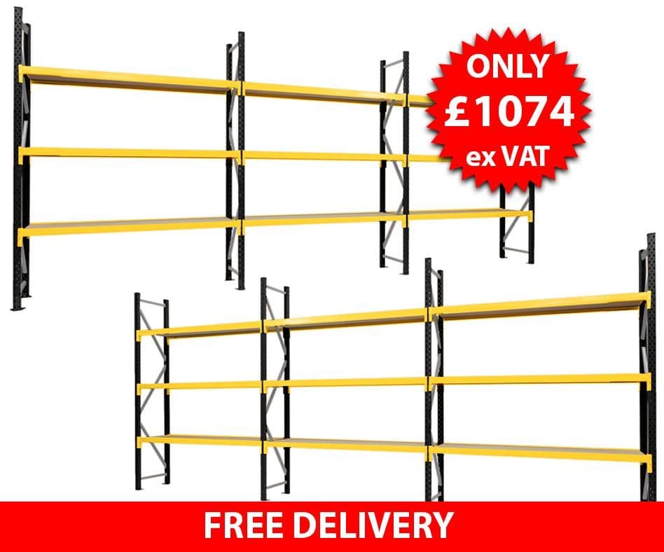 20 Foot Container racking - Double sided