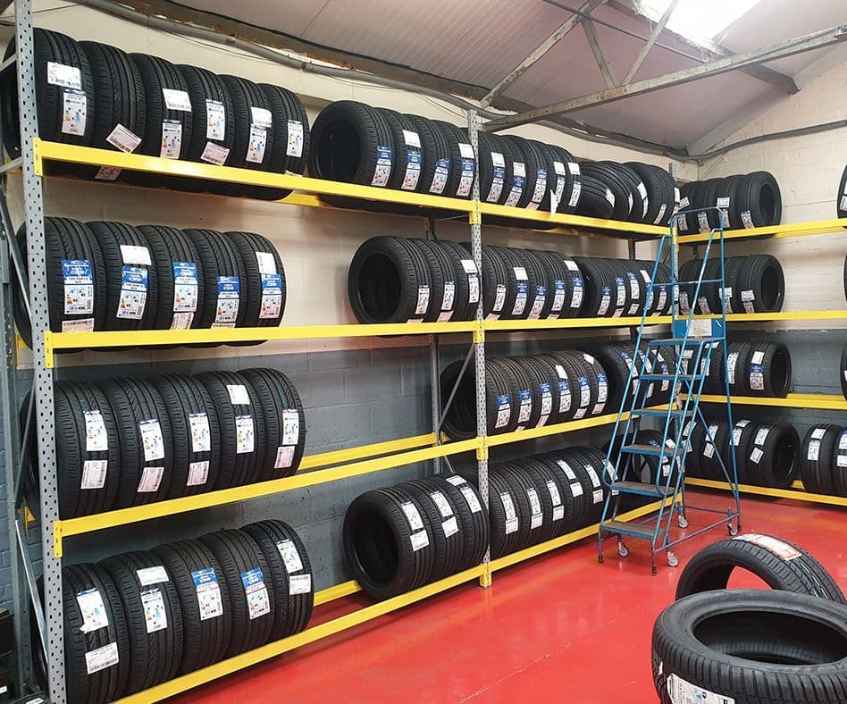 2100mm Tyre Racking