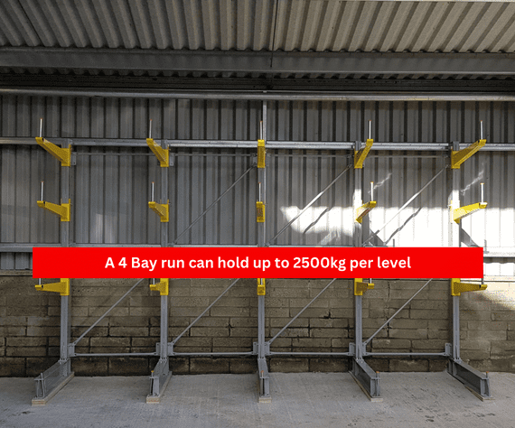 Double Sided Orient Cantilever Racking